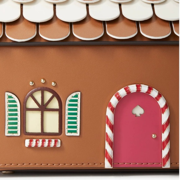 kate spade | Bags | Kate Spade Gingerbread House Satchel Crossbody Bag ...